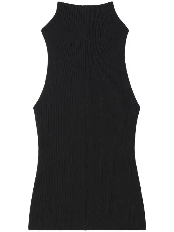 Proenza Schouler Micro-ribbed Sleeveless Tank Top