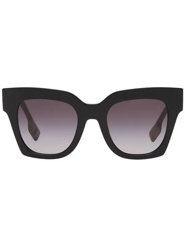 Burberry Bio-acetate Square Frame Sunglasses - Black