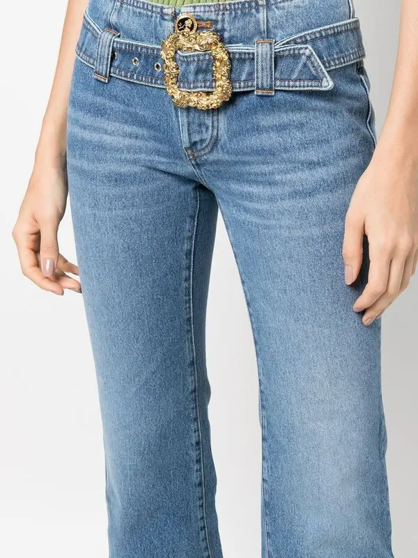 CORMIO Cropped Bootcut Jeans