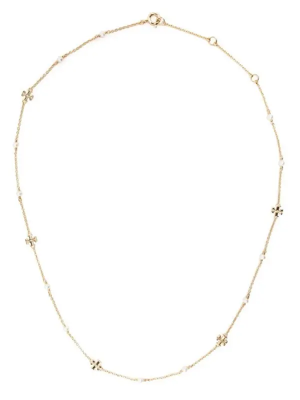 Tory Burch Kira Pearl Necklace - Gold