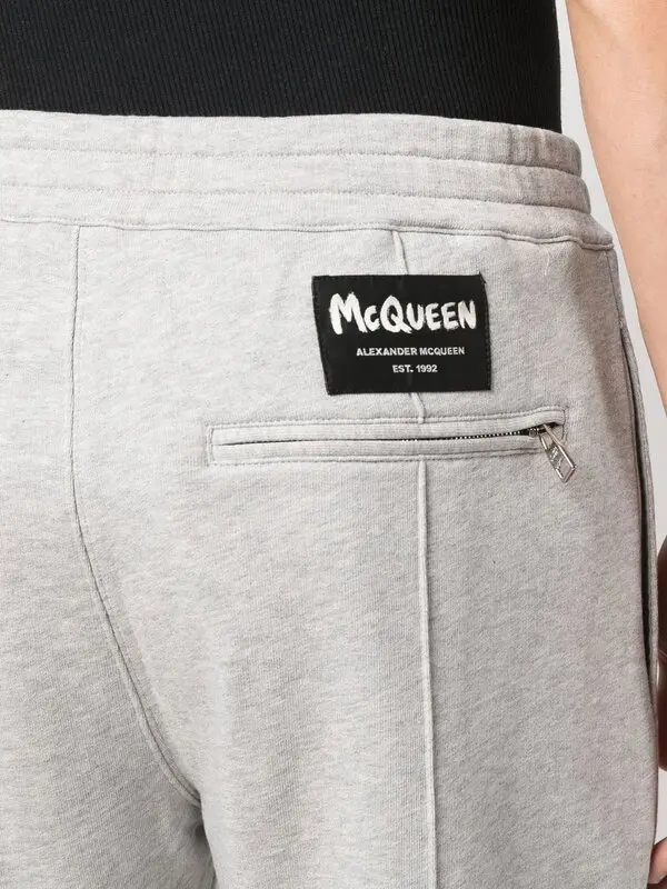 Alexander McQueen Rear Logo-patch Detail Track Pants
