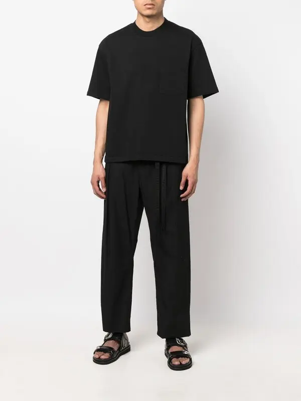 Auralee Stand-up Cotton T-shirt