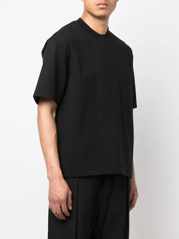 Auralee Stand-up Cotton T-shirt