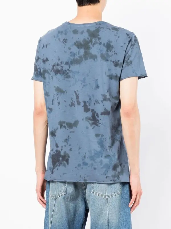 Alchemist Graphic Print Tie-dye T-shirt - Blue