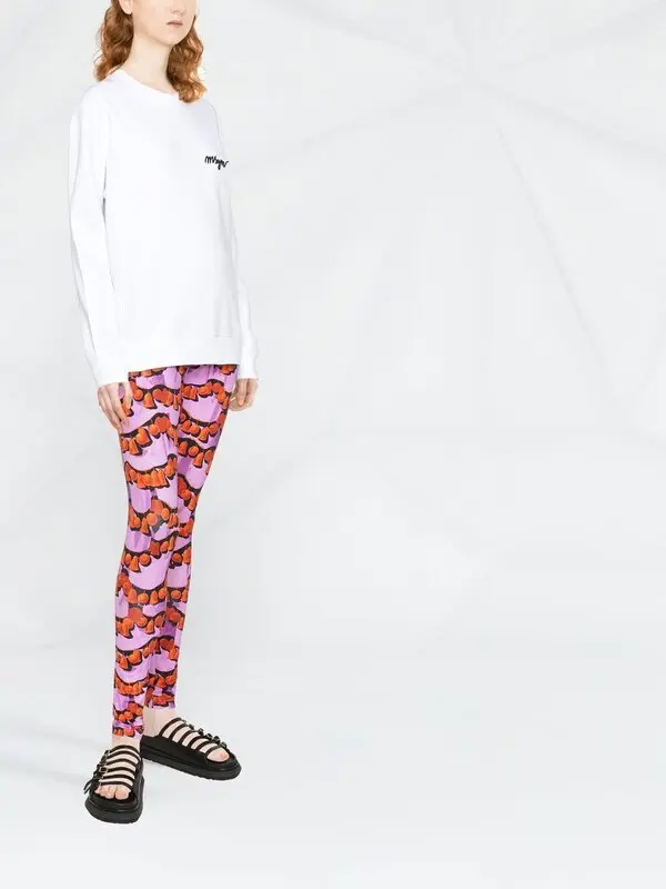 MSGM Embroidered Logo Sweatshirt