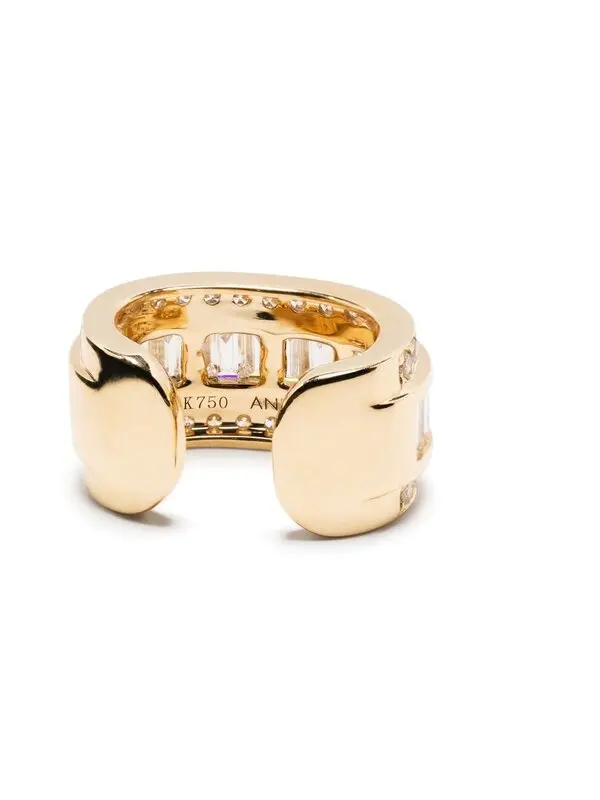 ANITA KO 18kt Yellow Diamond Ear Cuff