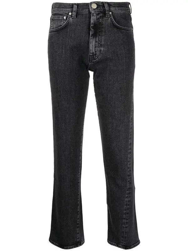 TOTEME Twisted Seam Crop Jeans