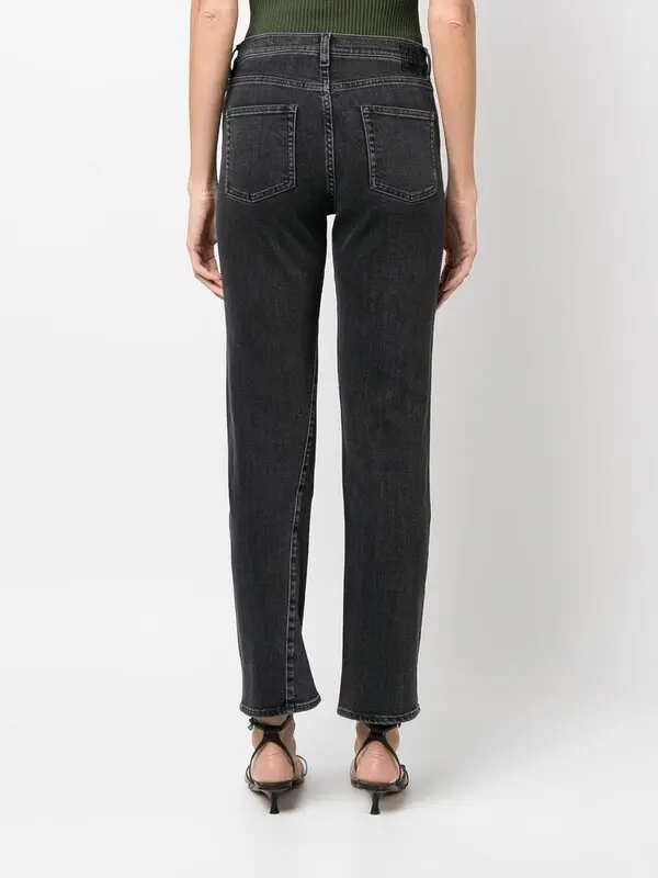 TOTEME Twisted Seam Crop Jeans