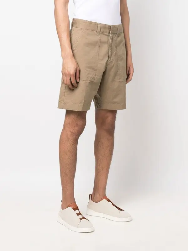 Vince Four Pocket Bermuda Shorts - Brown