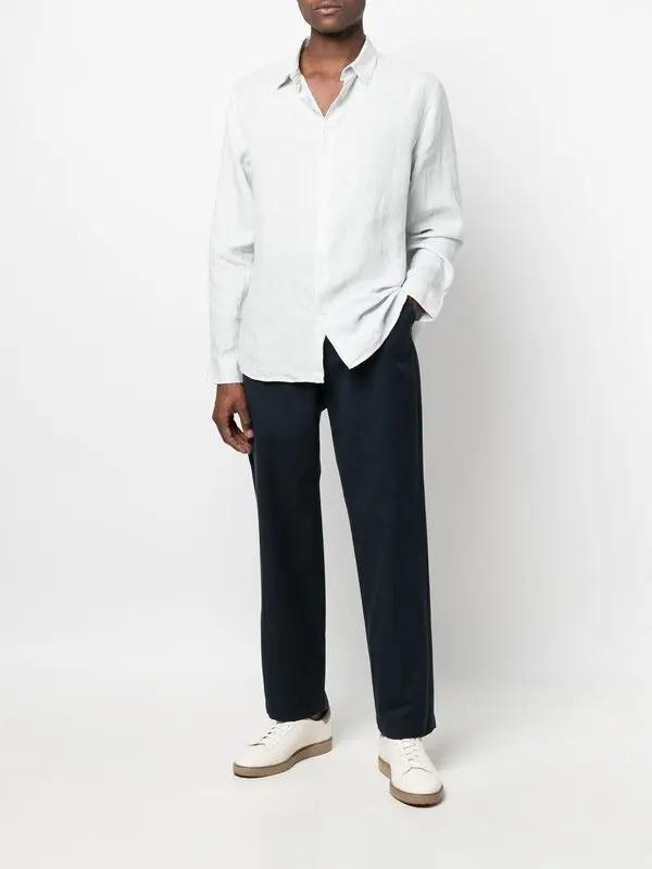 Vince Straight-leg Chino Trousers - Blue