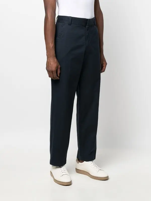 Vince Straight-leg Chino Trousers - Blue