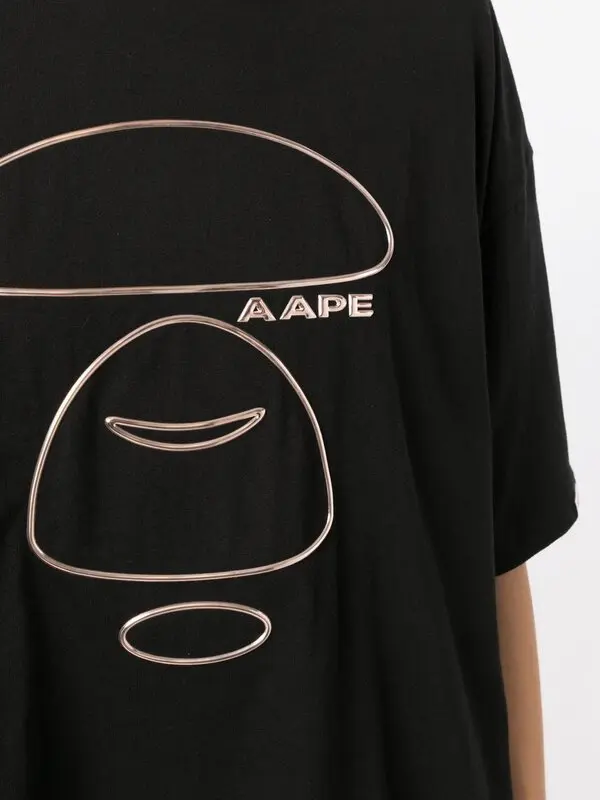 AAPE BY *A BATHING APE Moonface Graphic-print T-shirt