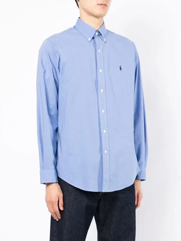 Polo Ralph Lauren Button-down Cotton Shirt - Blue