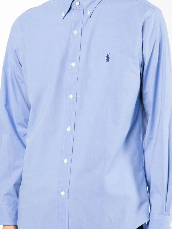 Polo Ralph Lauren Button-down Cotton Shirt - Blue
