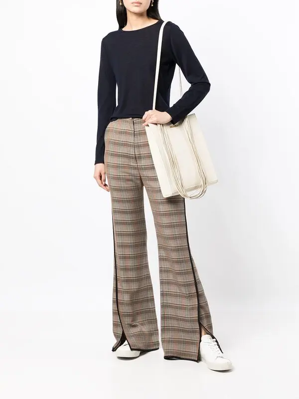 N.peal Long-sleeve Cashmere Jumper - Blue