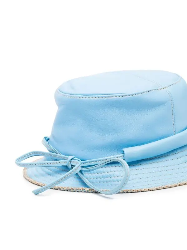 Jacquemus Lambskin Bucket Hat