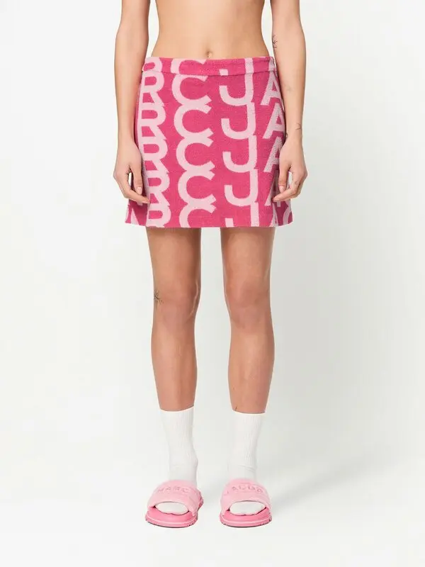 Marc Jacobs Monogram Terry Miniskirt