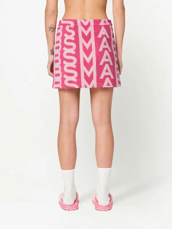 Marc Jacobs Monogram Terry Miniskirt