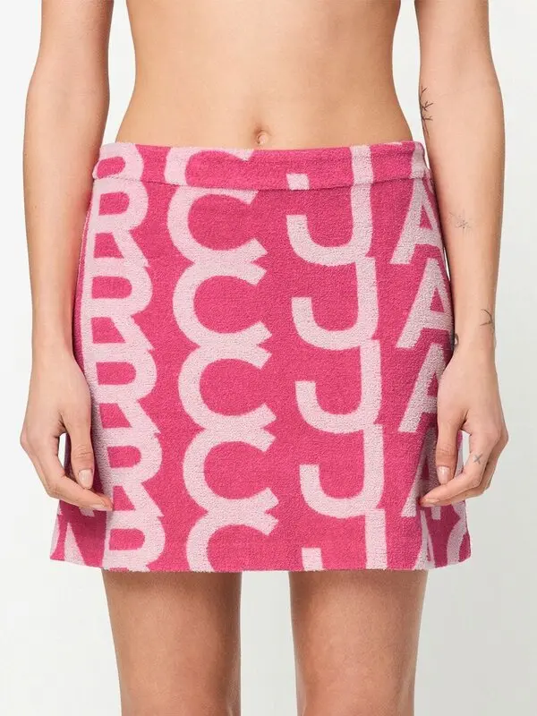 Marc Jacobs Monogram Terry Miniskirt