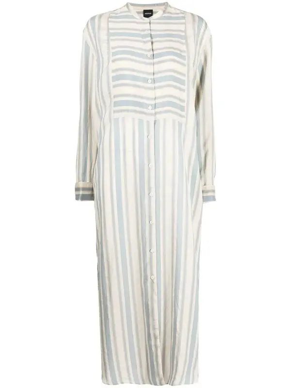 Aspesi Stripe-print Shirt Dress
