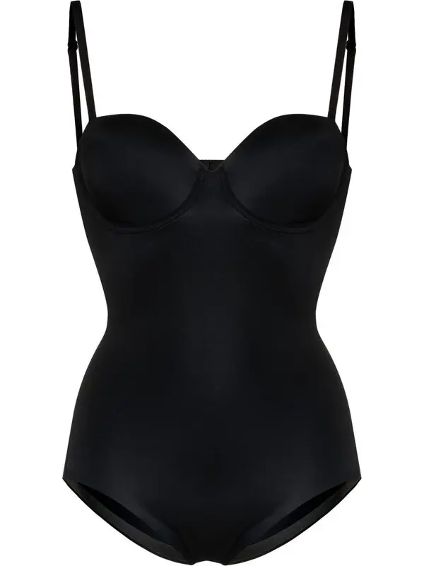 Spanx Suit Ur Cupped Bodysuit - Black