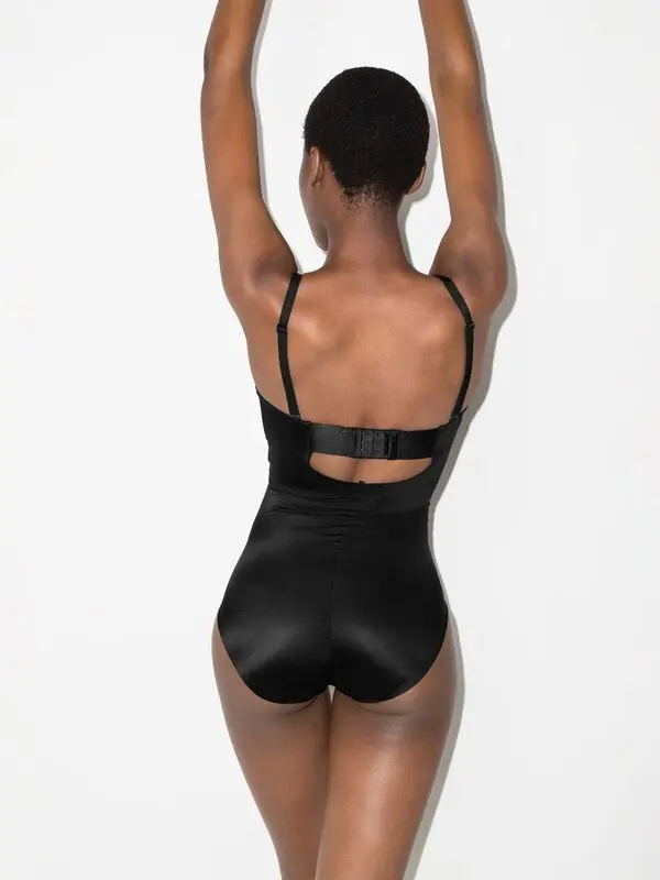 Spanx Suit Ur Cupped Bodysuit - Black