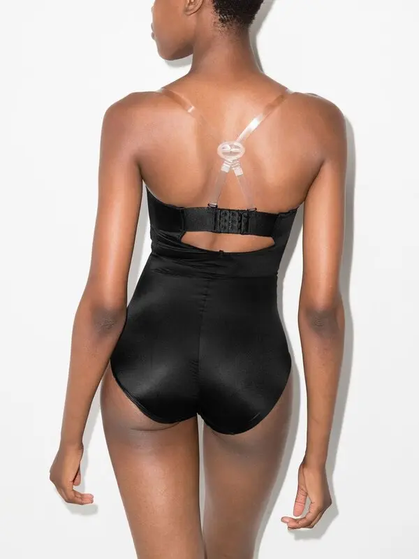 Spanx Suit Ur Cupped Bodysuit - Black