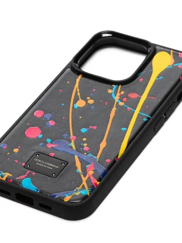 Dolce & Gabbana Paint Splatter Iphone 13 Pro Case