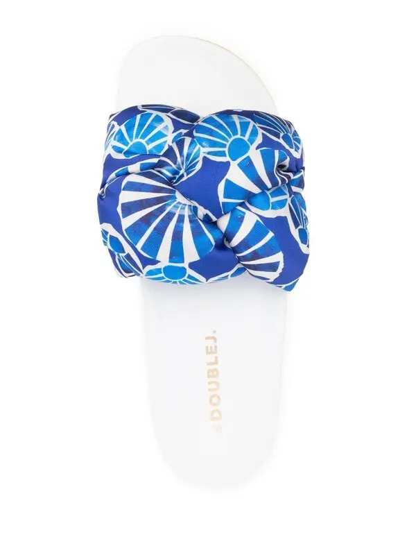 La DoubleJ Treccia Braided Flat Slides