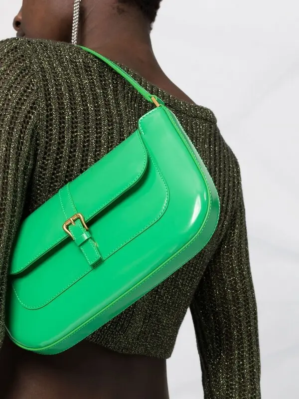 By Far Miranda Shoulder Bag - Green