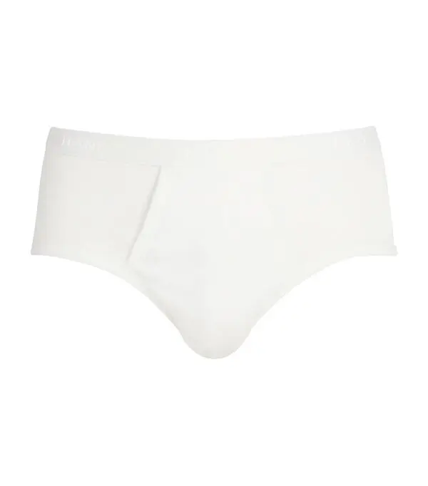 Hanro Mercerised Cotton Briefs - White