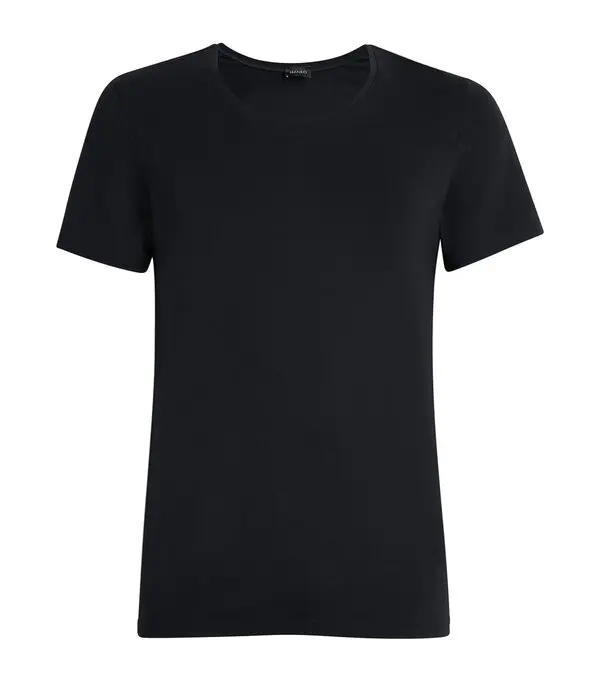 Hanro Cotton Superior T-shirt - Black