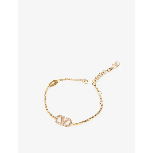 Valentino Garavani Vlogo Chain Bracelet