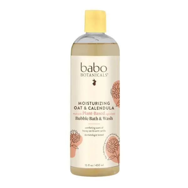 BABO BOTANICALS Moisturizing Bubble Bath & Wash Oatmilk & Calendula - One-color