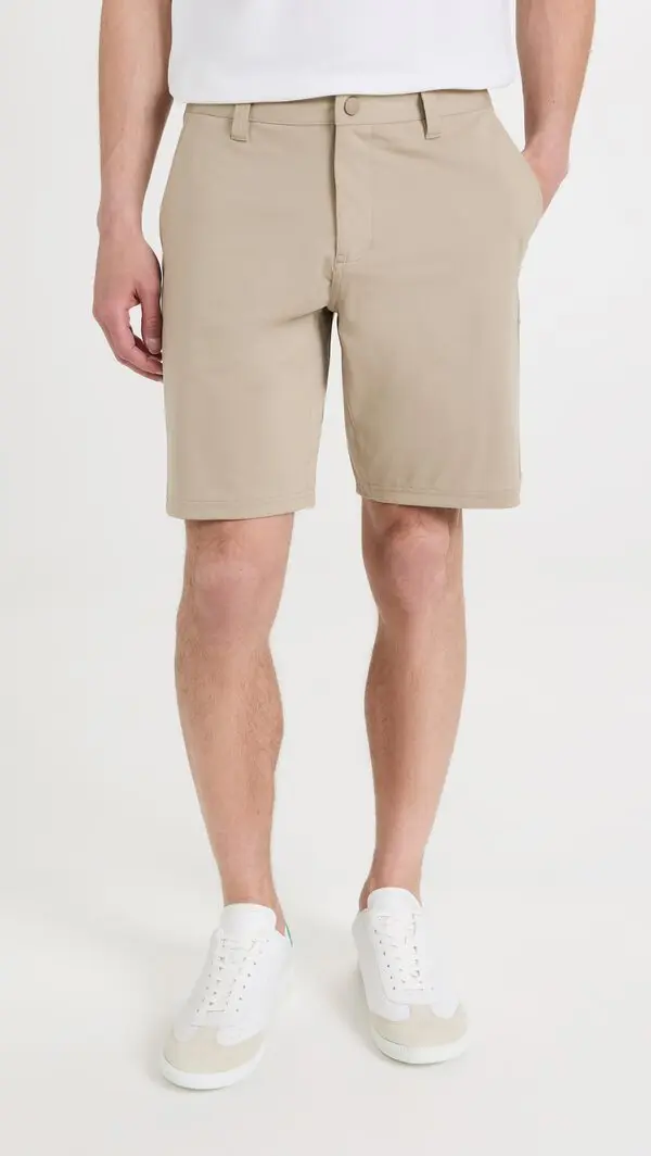 RHONE Commuter Shorts 9 - Khaki