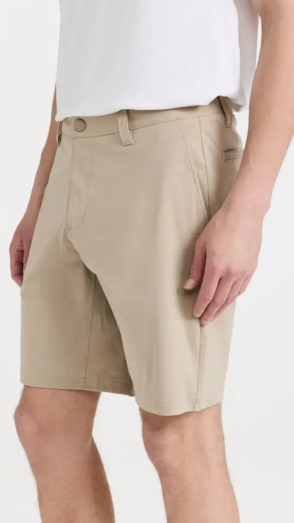 RHONE Commuter Shorts 9 - Khaki