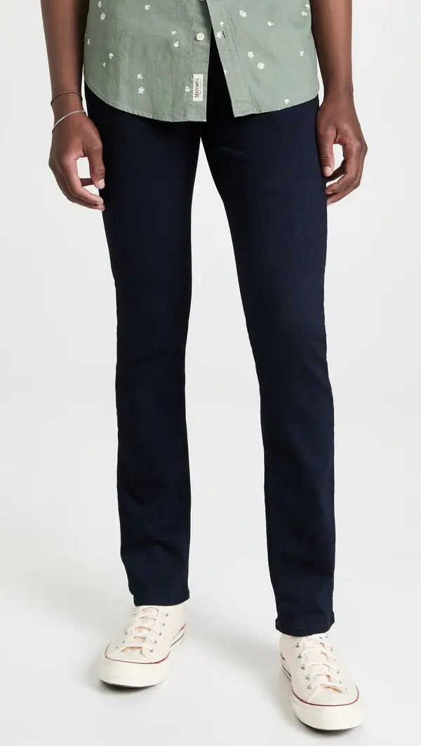 Paige Federal Transcend Slim Straight Jeans - Inkwell