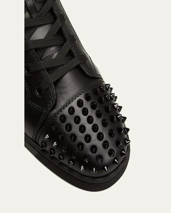 CHRISTIAN LOUBOUTIN Lou Spikes High-top Sneakers