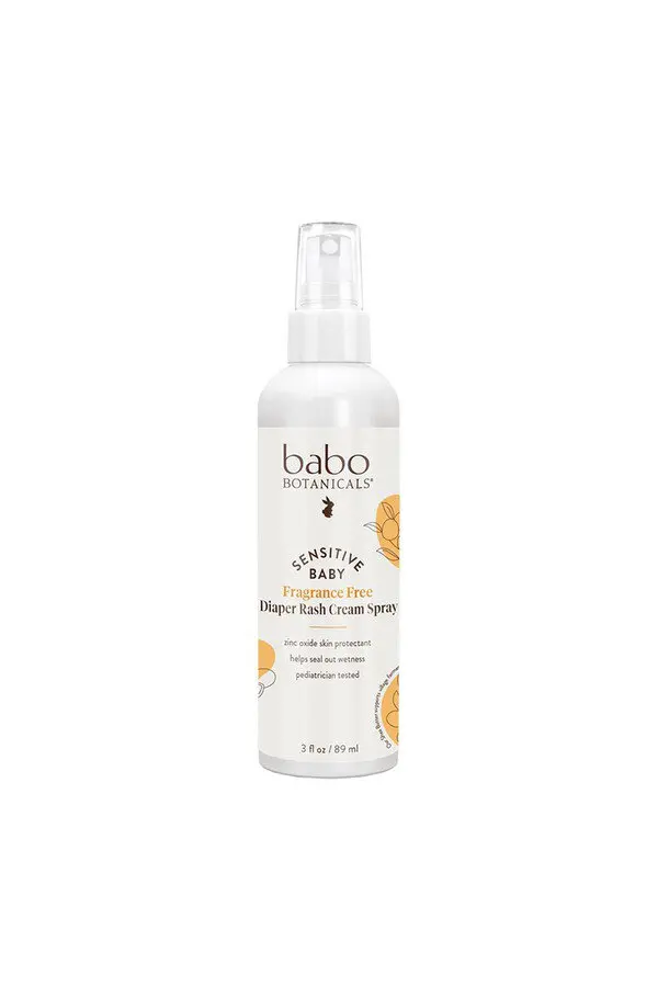BABO BOTANICALS Sensitive Baby Fragrance-free Diaper Rash Cream Spray - Aqua