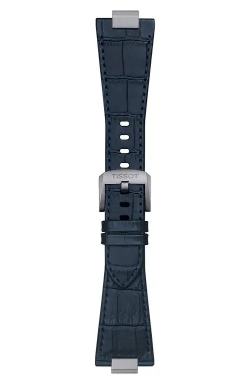 TISSOT Prx Powermatic 80 Leather Strap Watch
