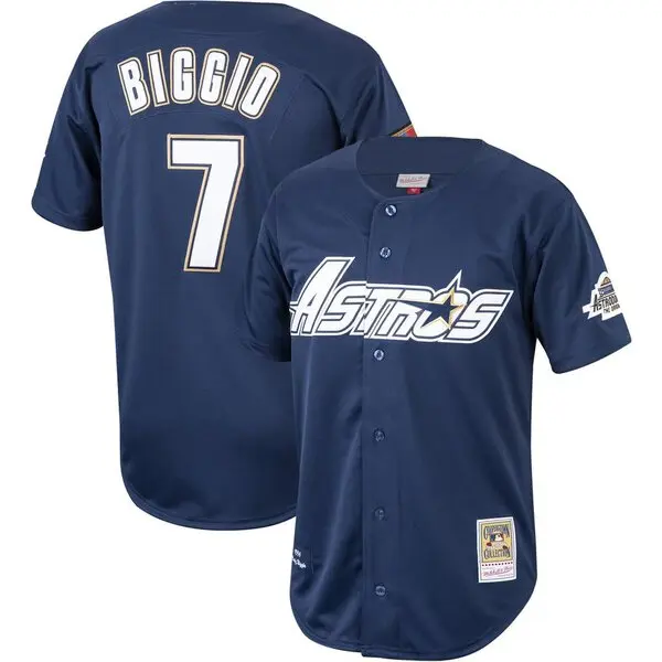 Mitchell & Ness Craig Biggio Houston Astros Cooperstown Collection 1994 Authentic Jersey