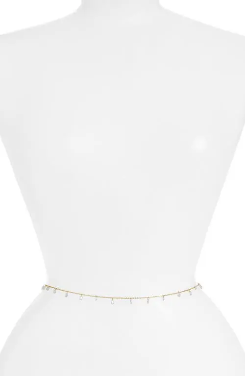 VIDAKUSH Crystal Belly Chain - Gold