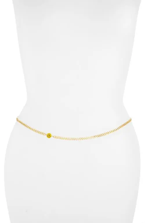 VIDAKUSH Smile All Day Belly Chain - Gold