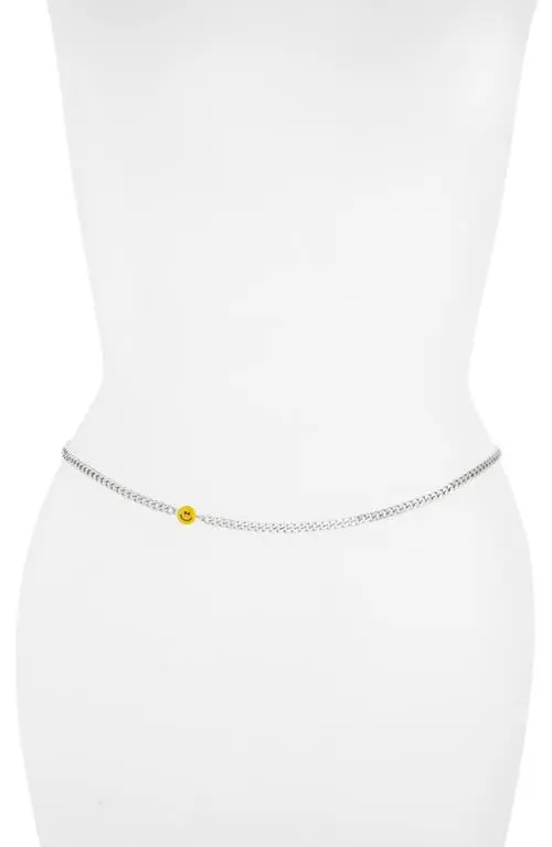 VIDAKUSH Smile All Day Belly Chain - Silver