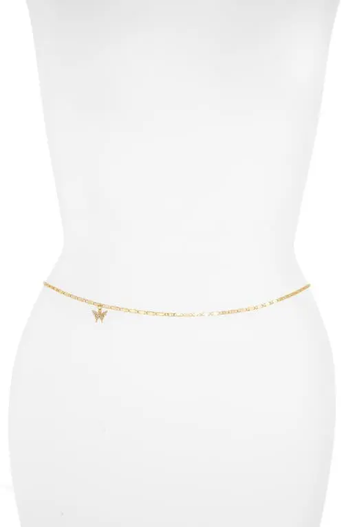 VIDAKUSH Mariposa Belly Chain - Gold