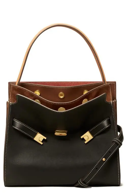 Tory Burch Lee Radziwill Small Double Bag - Black