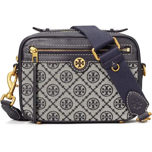 Tory Burch T Monogram Jacquard Camera Bag