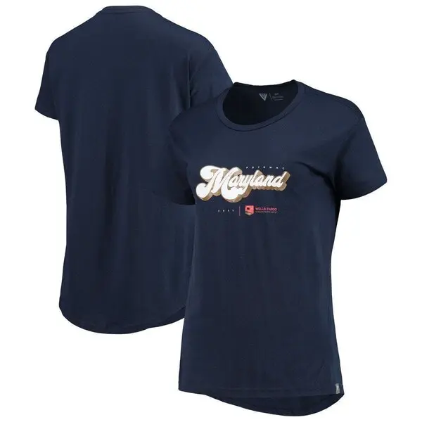 LEVELWEAR Wells Fargo Championship Maryland T-shirt - Navy