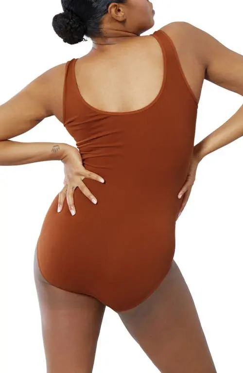 INGRID & ISABEL Cooling Maternity Bodysuit - Ginger Bread