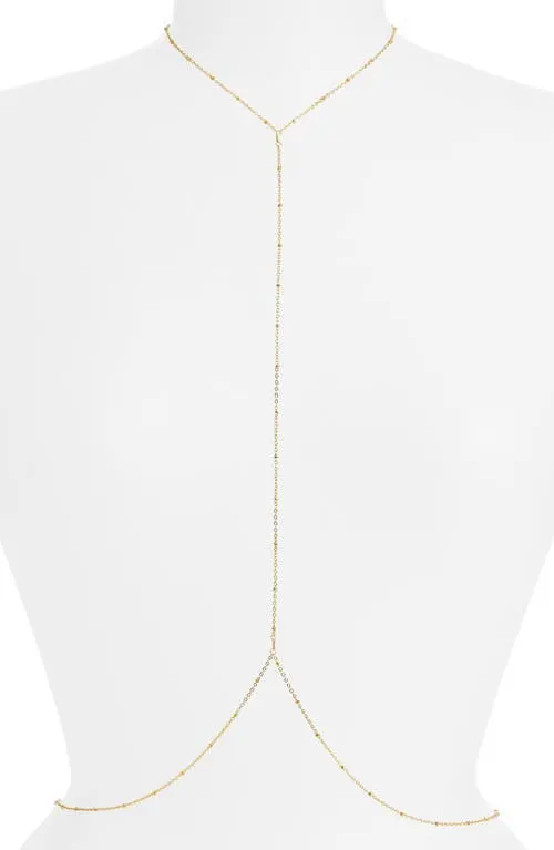 VIDAKUSH Slim Body Chain - Gold
